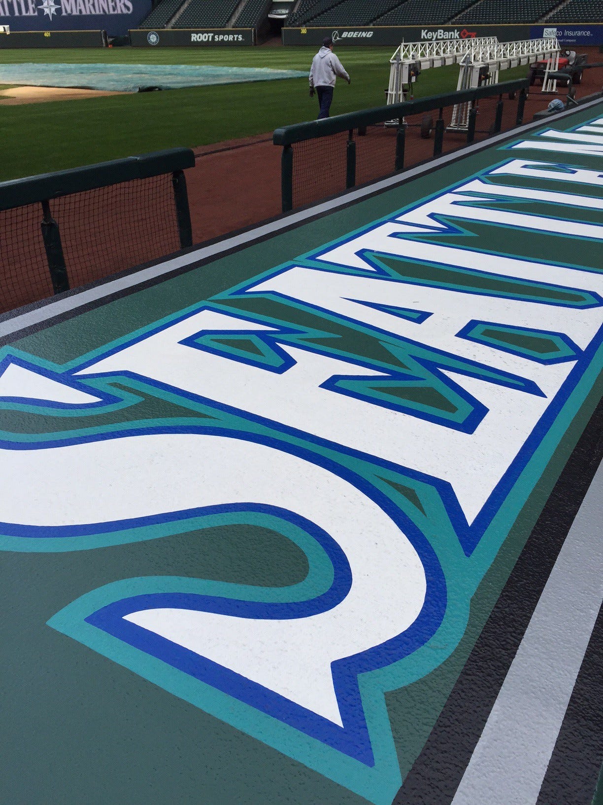 Safeco Field Logo Safeco Field, Seattle Kingdome Baseball Poster
