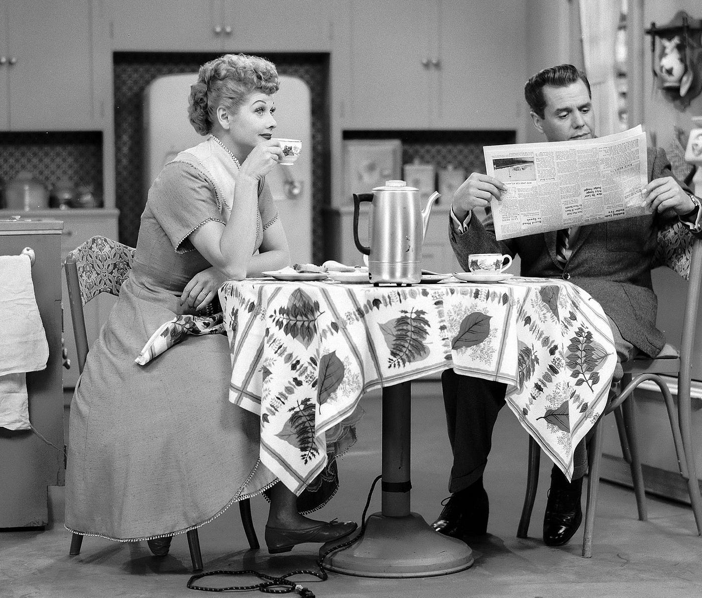 Lucy And Ethel Laughing