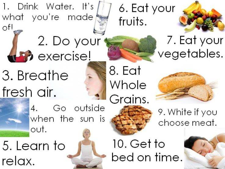 The Top 10 Healthy Dr. J's Top 20 Reasons To Eat A Healthy Diet