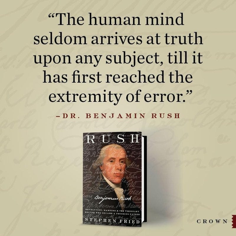 Benjamin Rush Quote