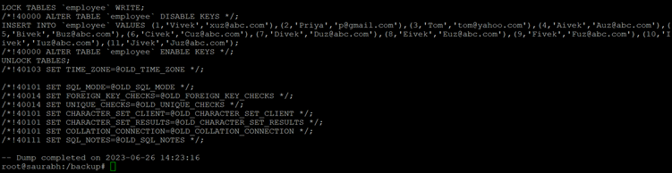 Mysqldump How To Backup And Restore MySQL Databases Using Mysqldump
