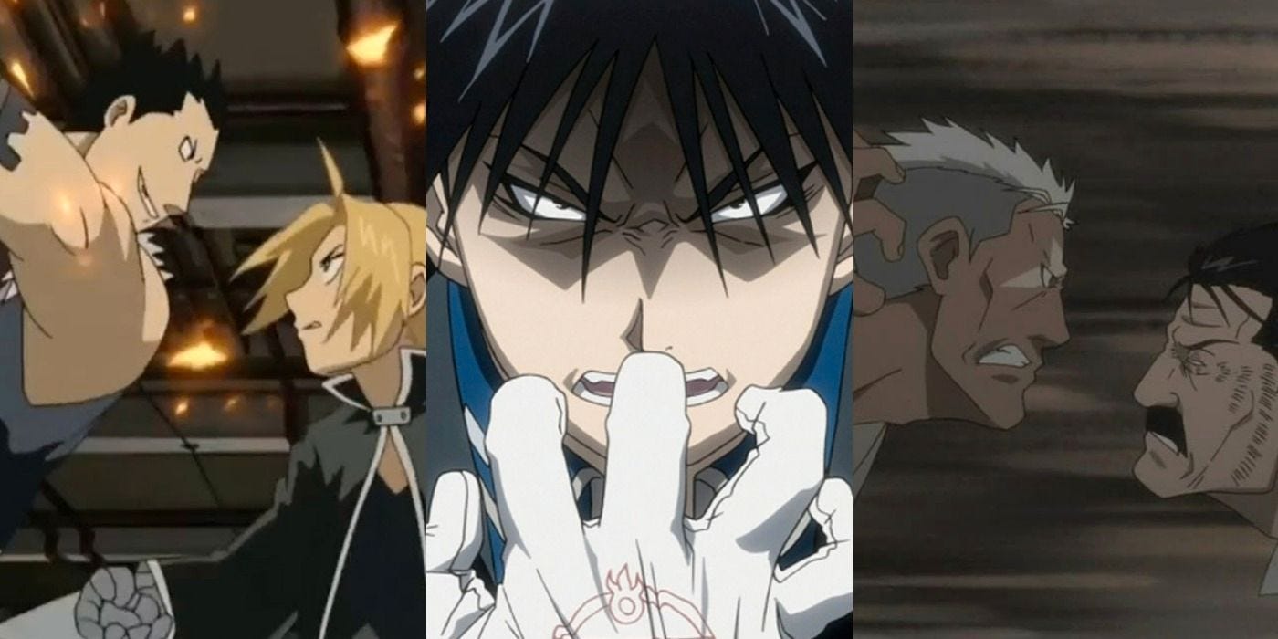 Wrath Fullmetal Alchemist Brotherhood Swords