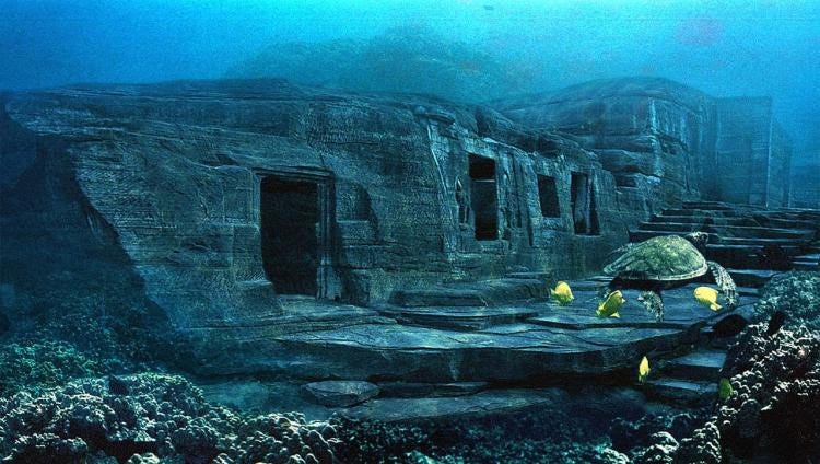 Ancient Atlantis Ruins