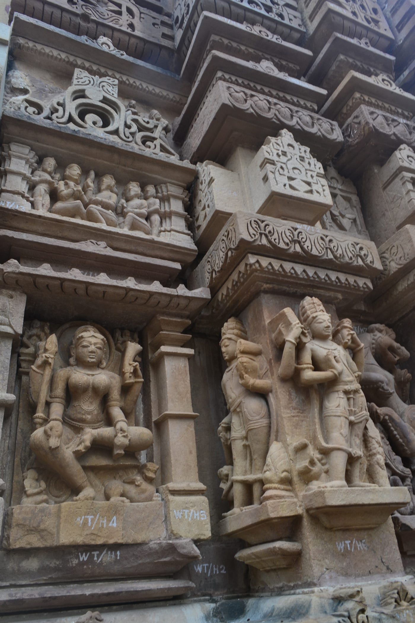 Kandariya Mahadeva Temple Sculptures