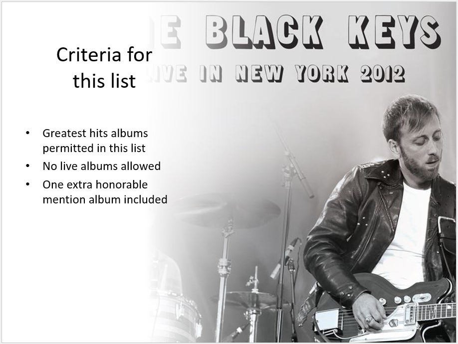 The Black Keys Albums