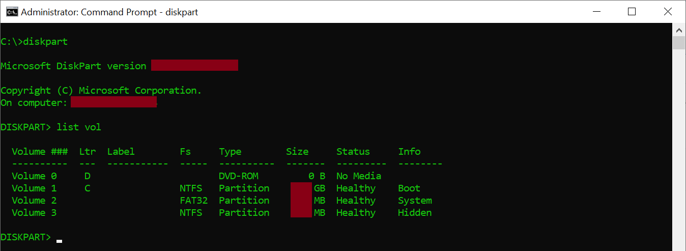 Diskpart And Its Commands Examples Networking