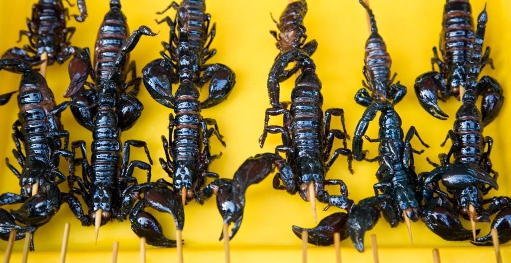 Fried Scorpion