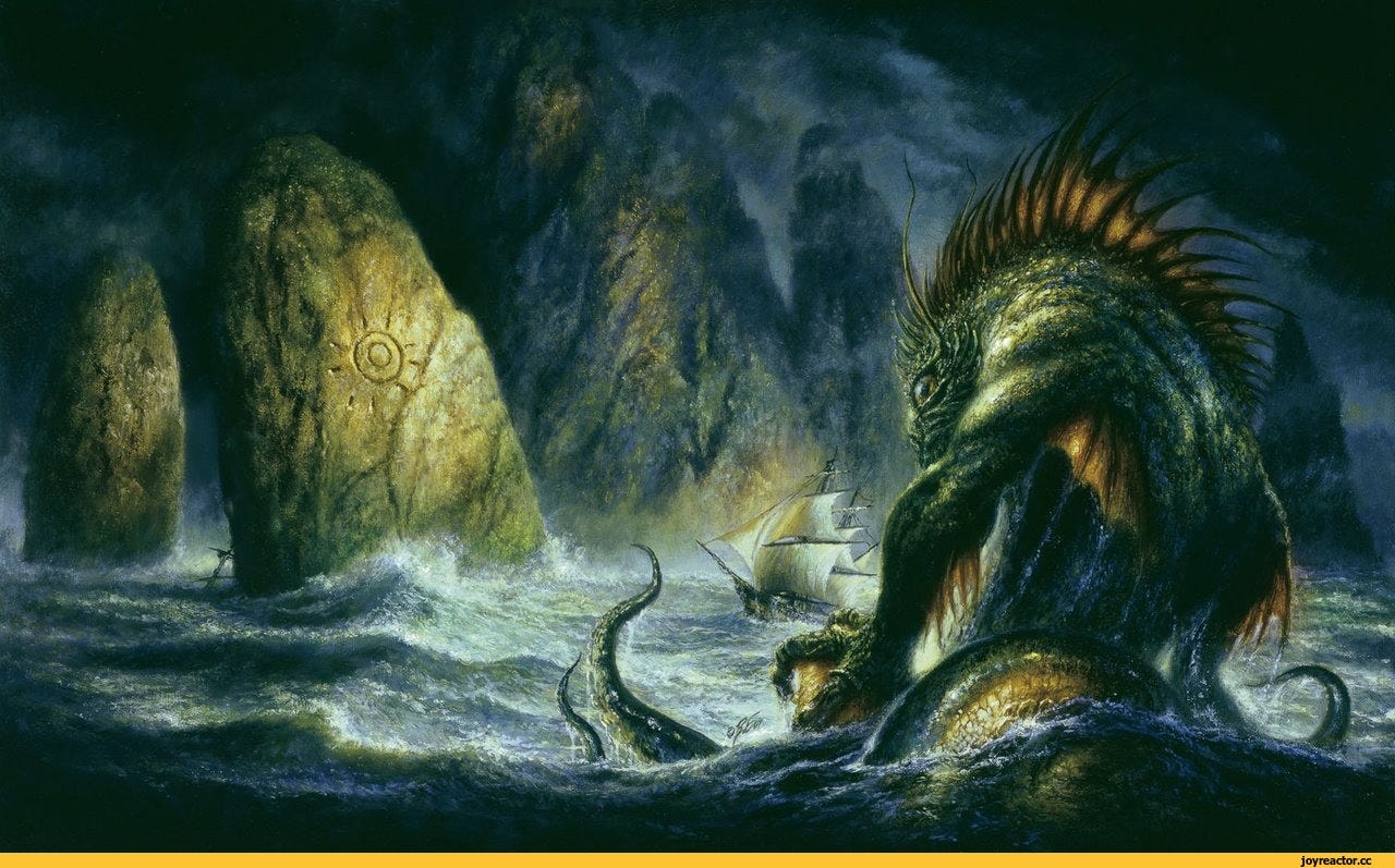 Lovecraft Monsters Dagon