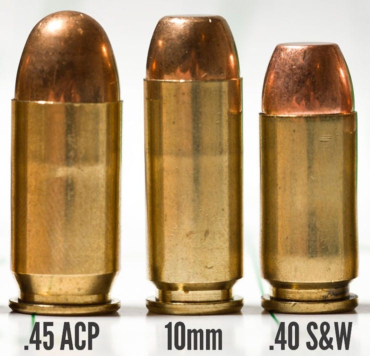 9mm Vs 40 Stopping Power