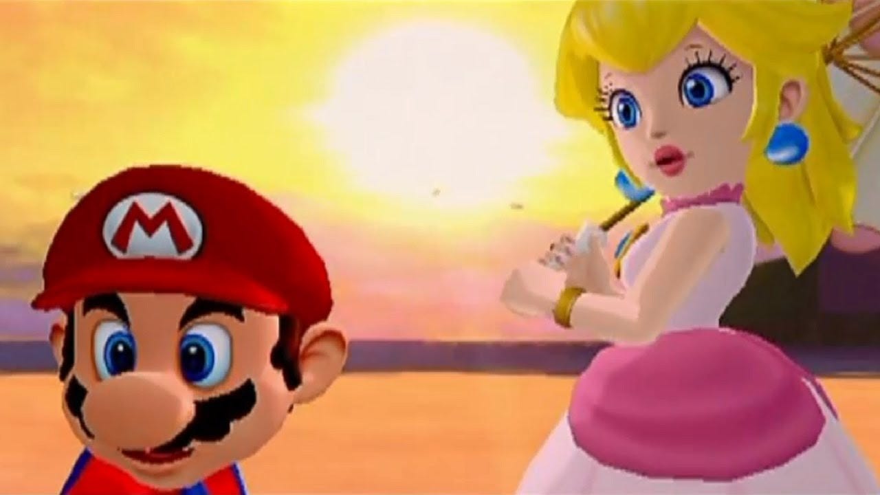 Super Mario Sunshine Peach