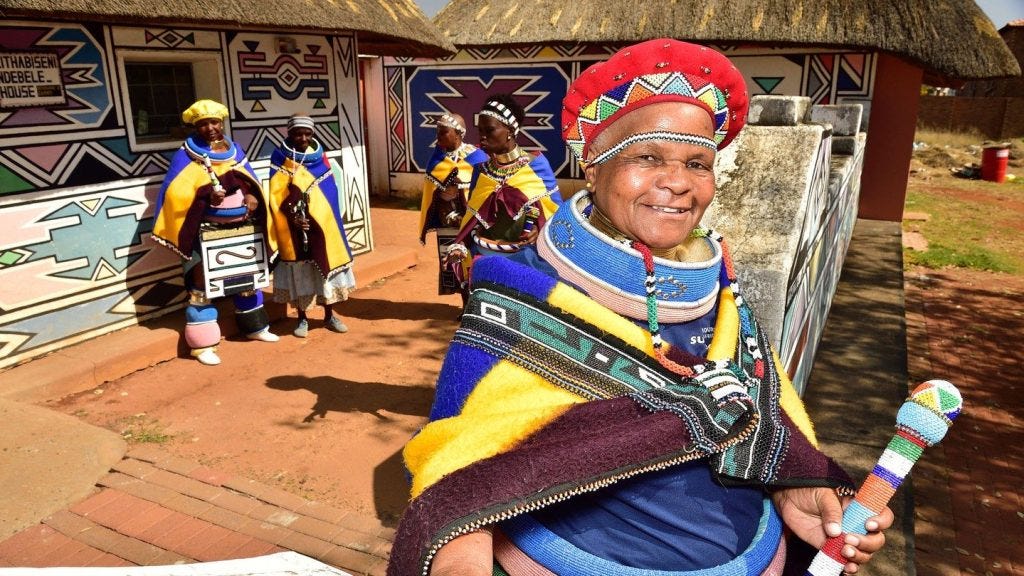 Boda Cultural Ndebele