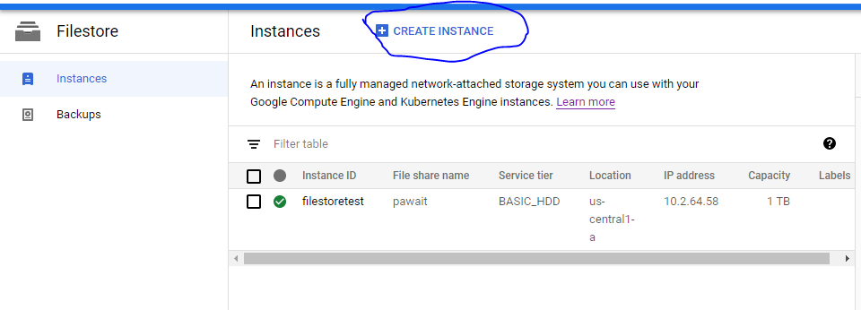 Filestore Gcp Google Cloud Storage And Database Services: Beginners