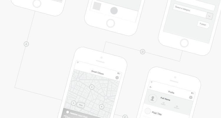 Iphone Wireframe Psd
