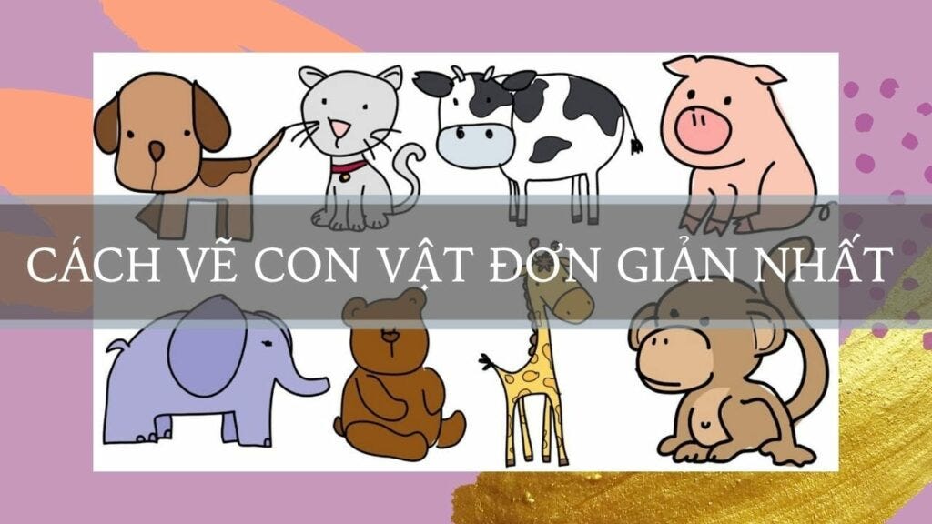 Hướng dẫn Cách vẽ con bò đơn giản nhất Step by Step