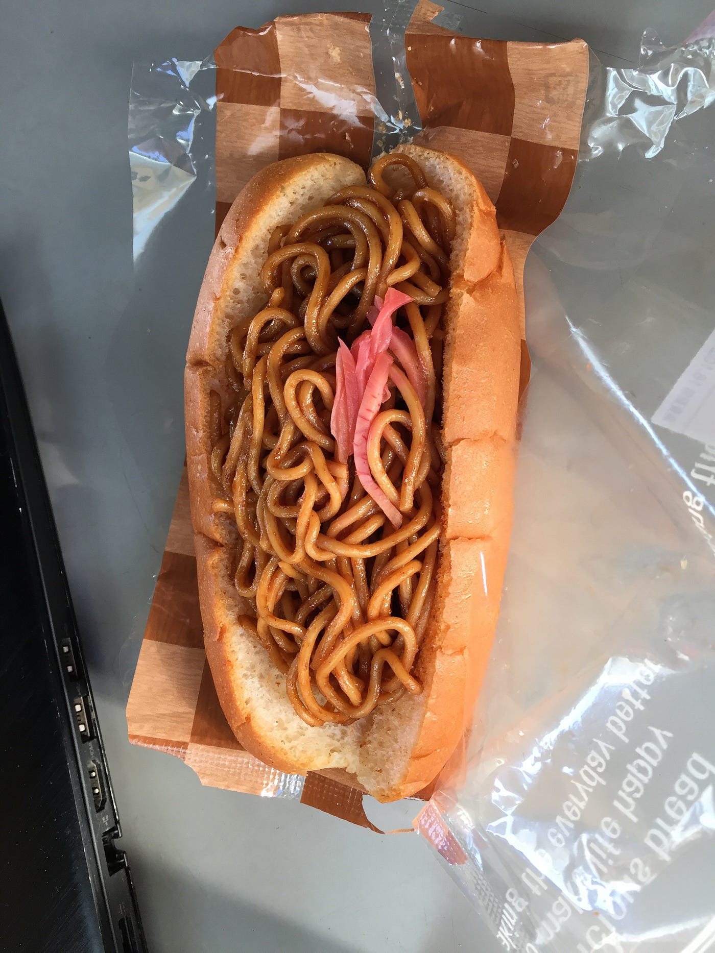 Japanese Yakisoba Bread