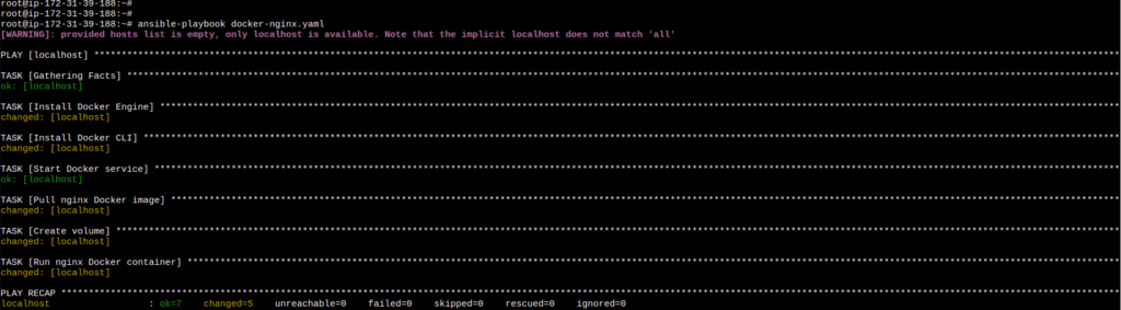 Ansible Playbook Running On Localhost Online