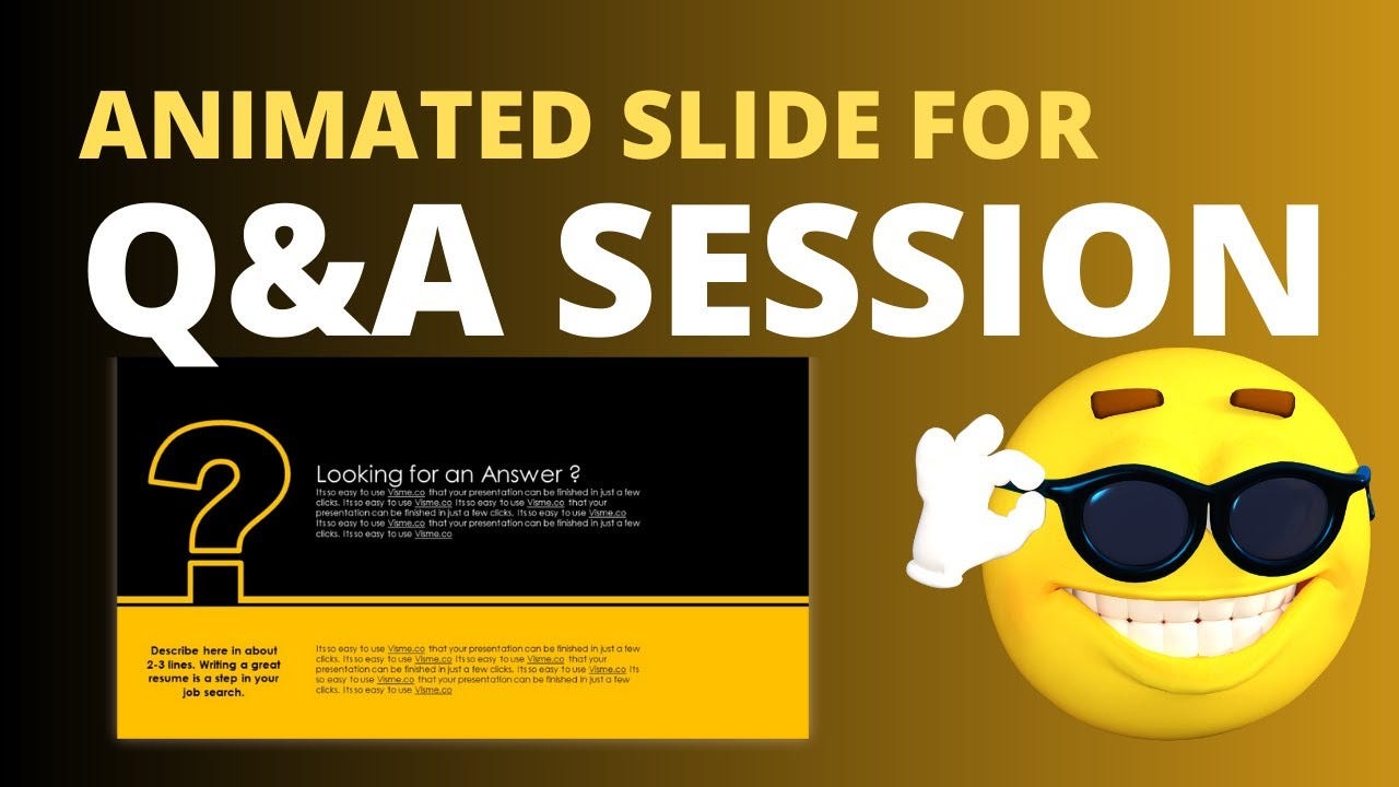 Animated Welcome Slide Powerpoint