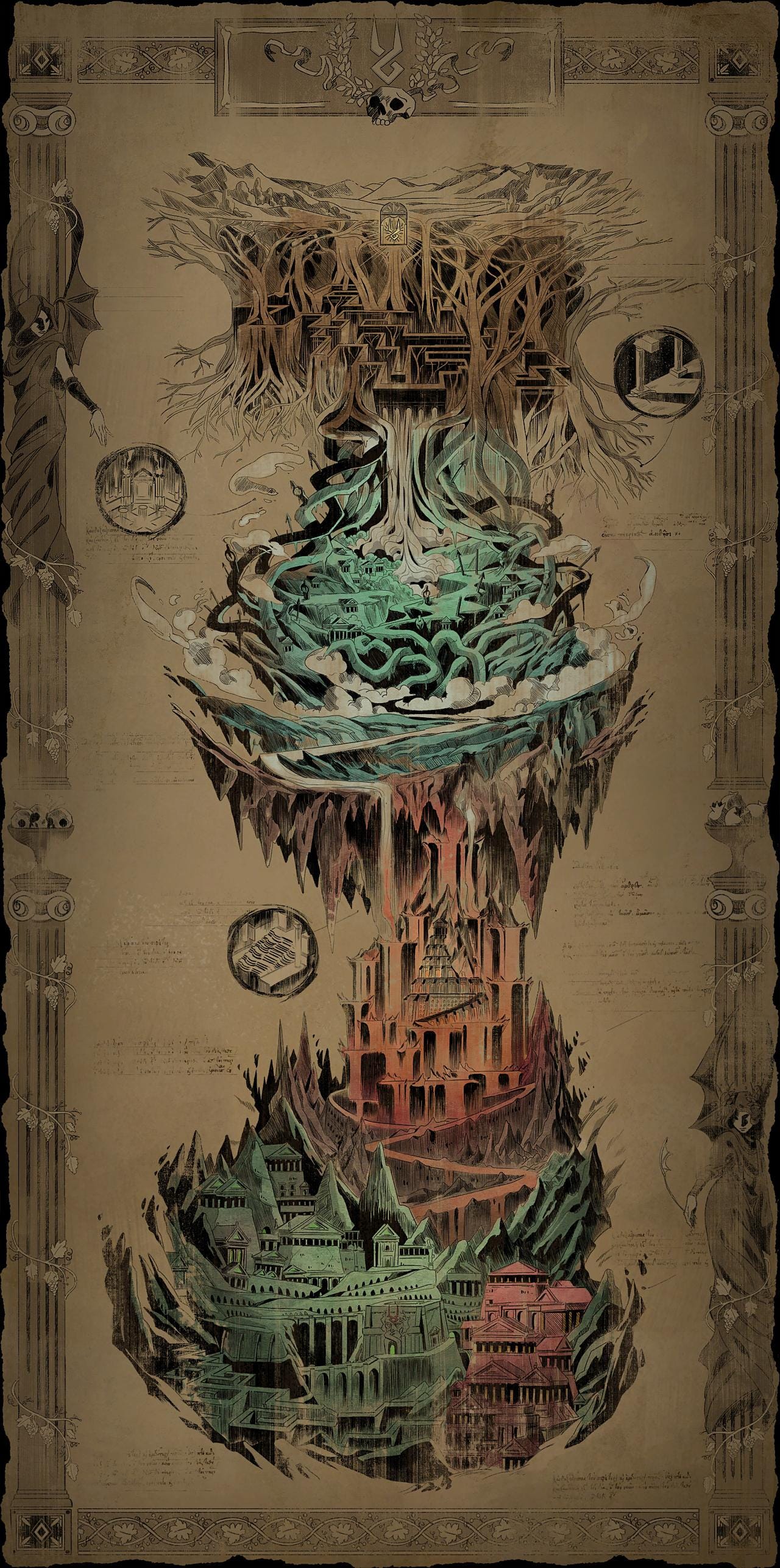 Tartarus Underworld Map