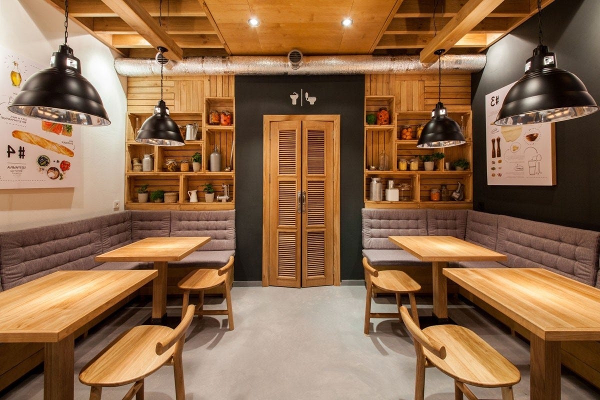 Small Cafe Interior Design