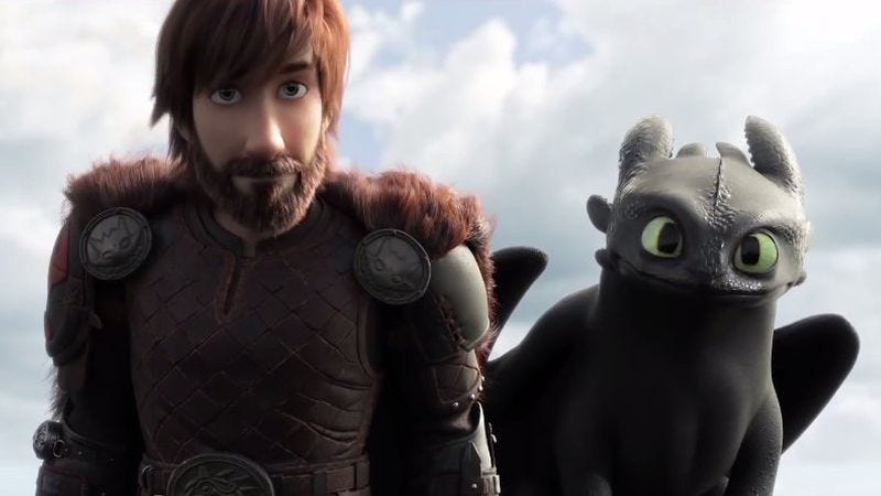How To Train Your Dragon Hiccup Older