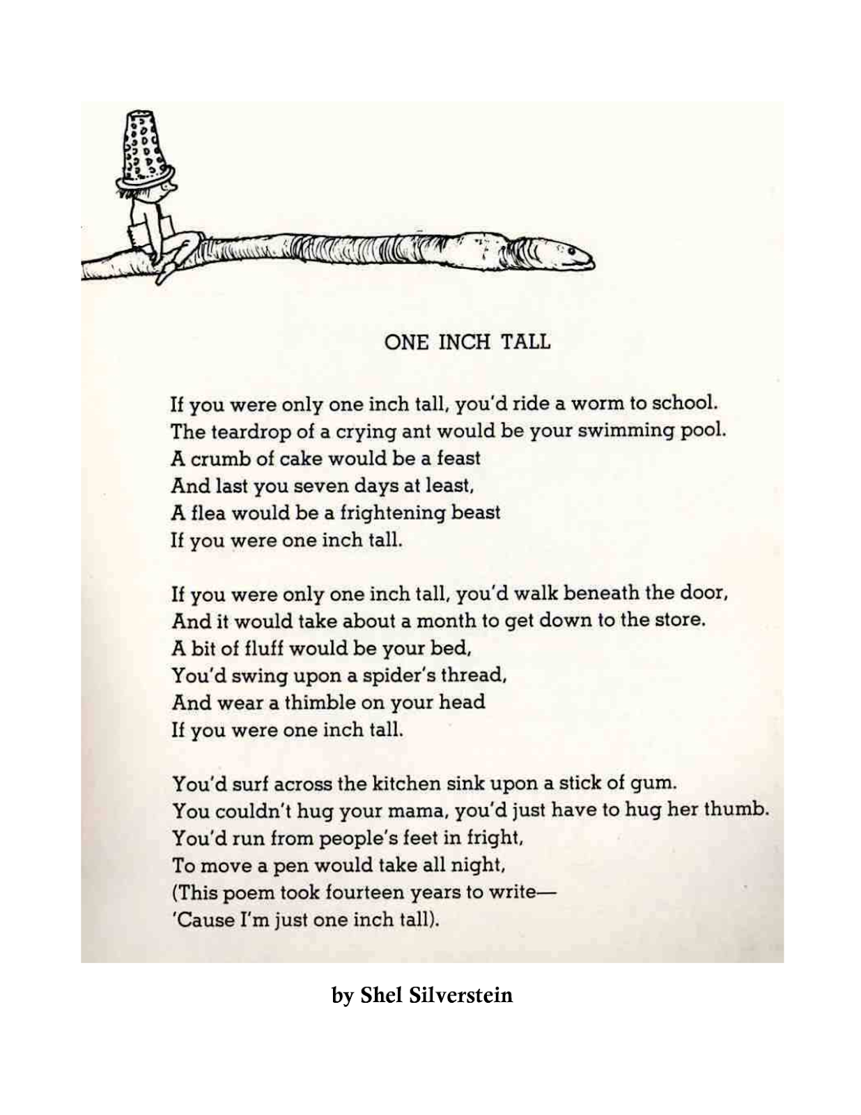 Pool Shel Silverstein Poems Invitation Shel Silverstein Poster