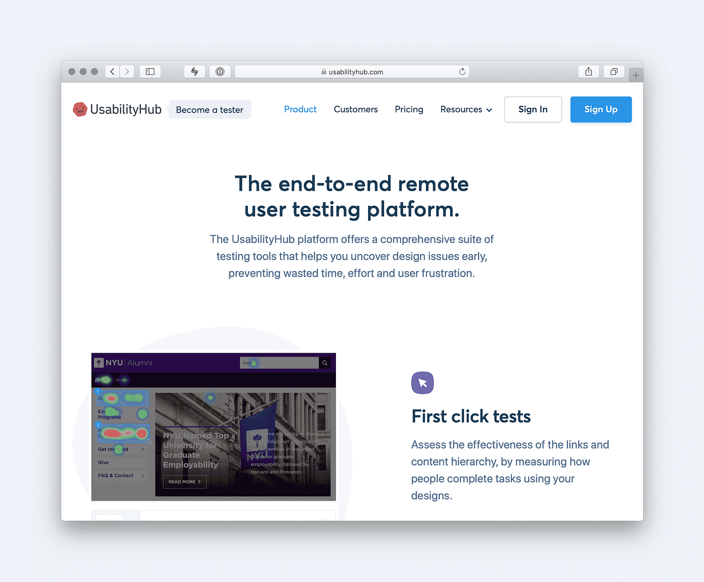 Usabilityhub Review 10 Usability Testing Tools For Your UX Team