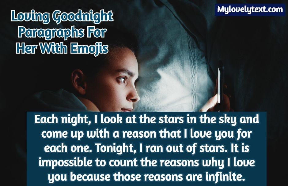 Goodnight Text For Girlfriend