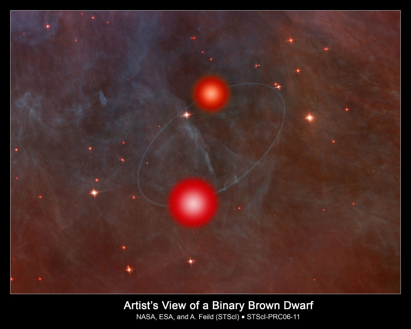 Astronomers Discover Brown Dwarf Binary Star With Microlensing