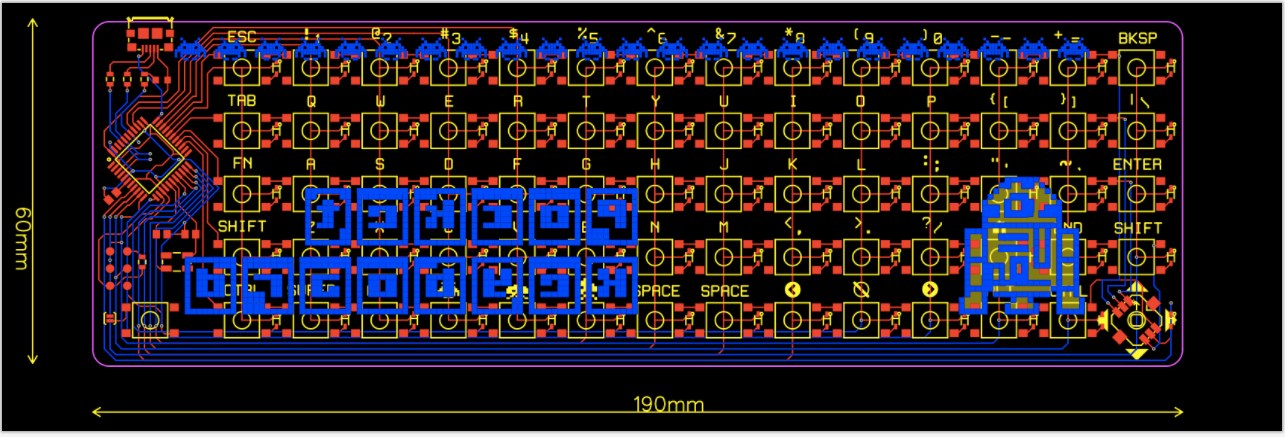 Computer Keyboard Schematic Diagram