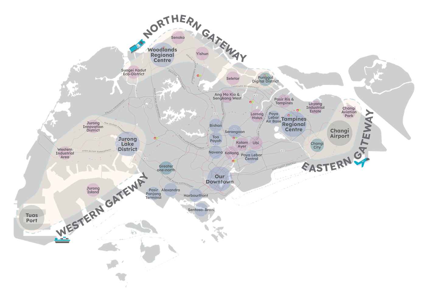 Official Updated Mrt Map By Lta Singapore