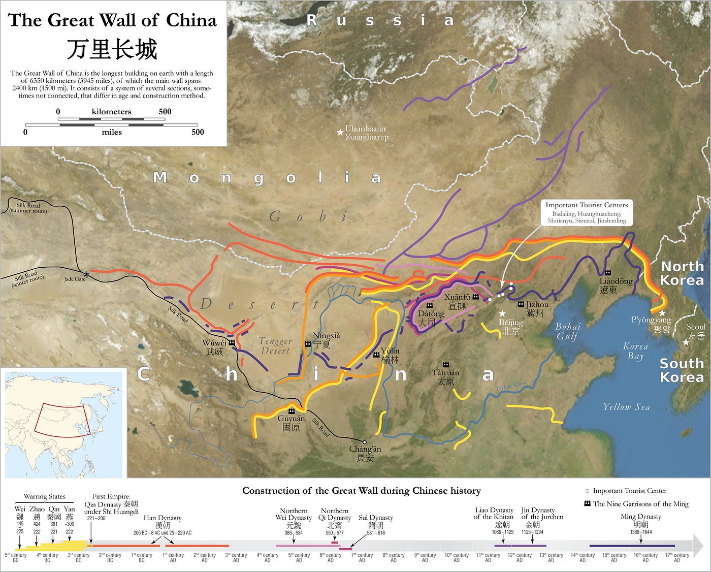 Great Wall Of China Western End