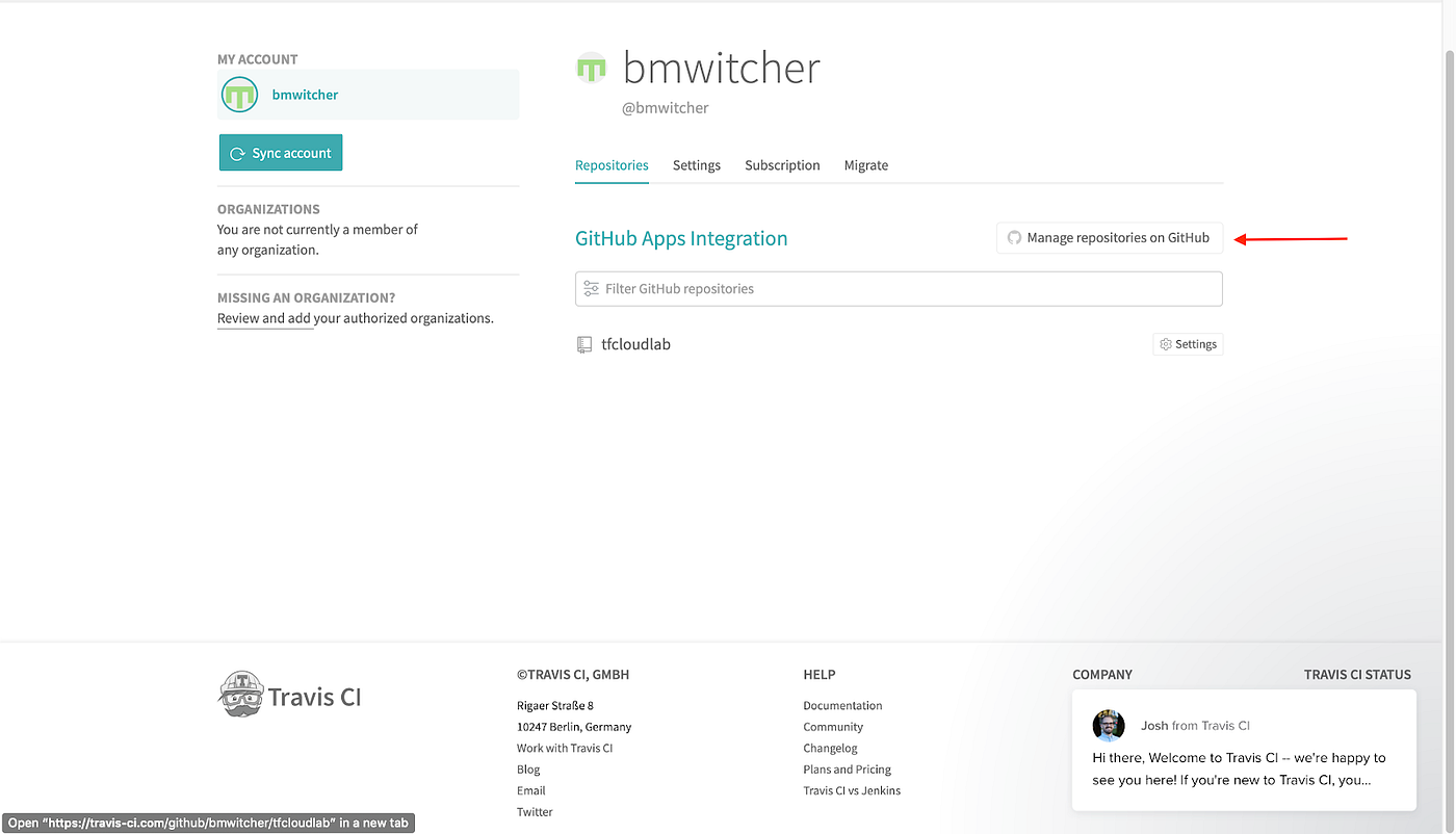 Travis Continuous Integration For Github Projects Continuous