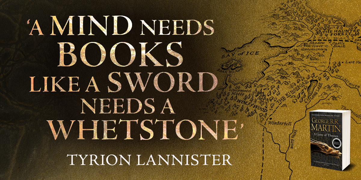Tyrion Lannister A Mind Needs Books