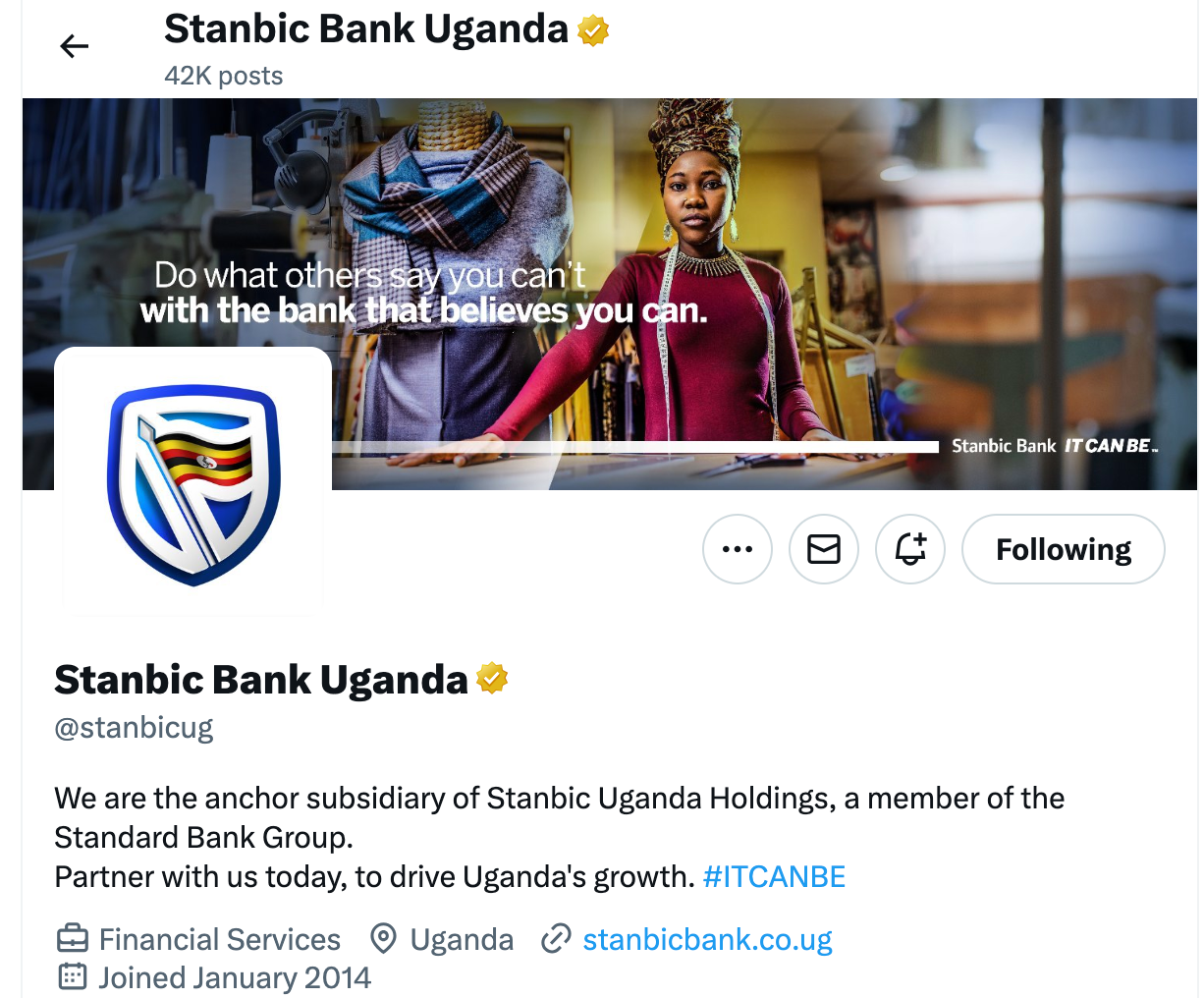 Stanbic Bank Uganda Logo Stanbic Bank Uganda During Tomorrow's ...