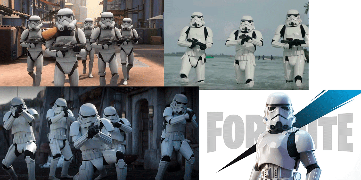 Stormtroopers Star Wars Battle