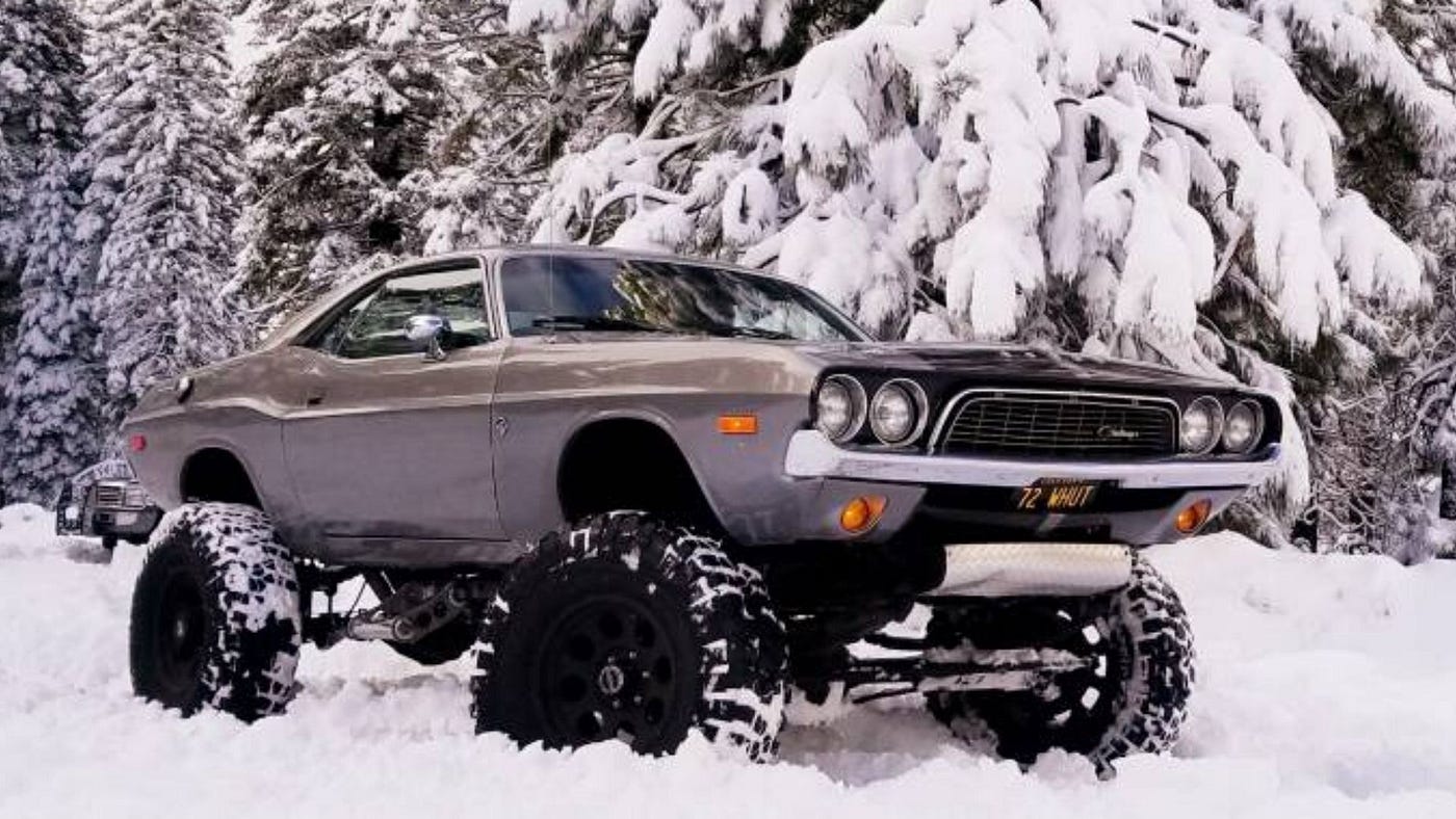 Lifted Dodge Challenger
