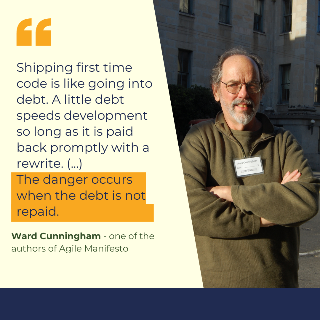 Technical Debt Quotes Strategies For Prioritizing Technical Debt