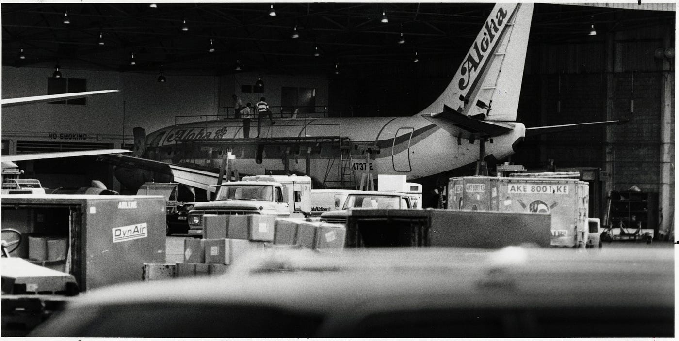 Aloha Airlines Flight 243 Ntsb Report From The Cab: Aviation Stories