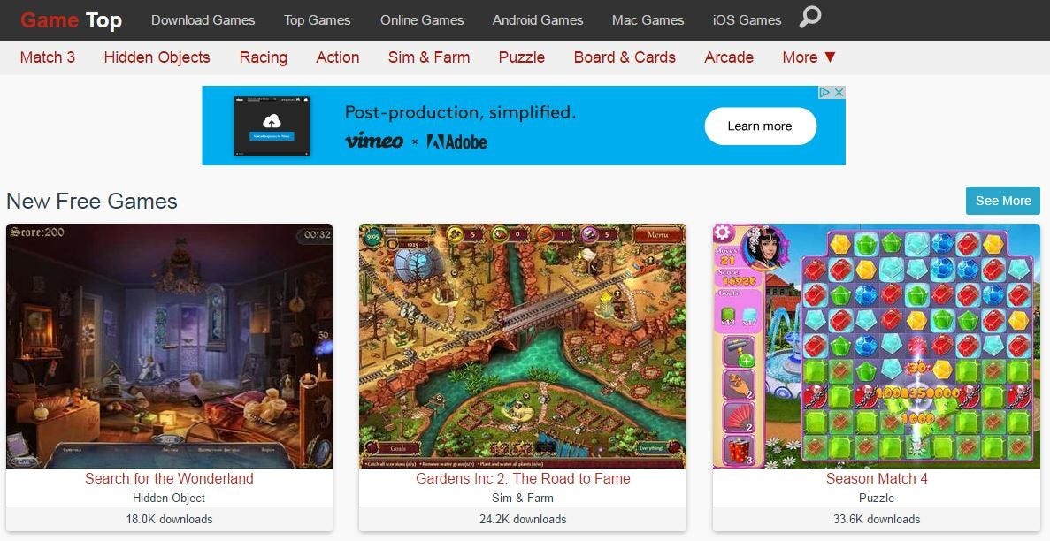 Free Computer Games No Downloads