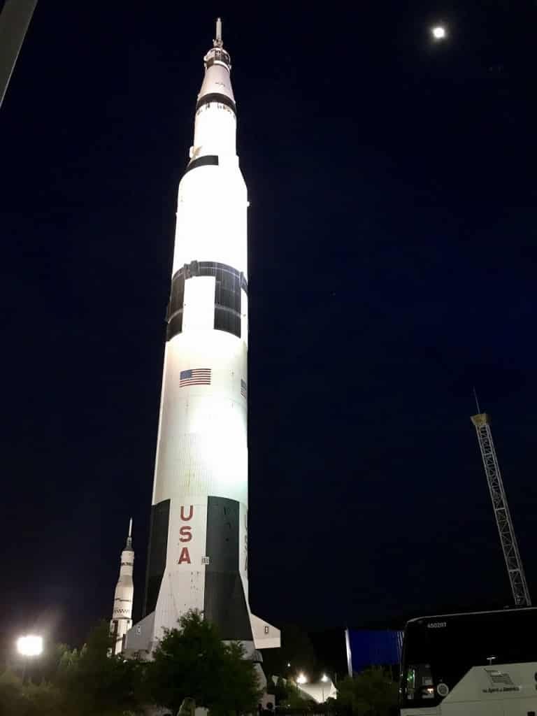 Night Space And Rocket Center Photos