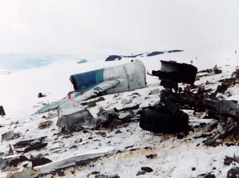 Mount Erebus Crash