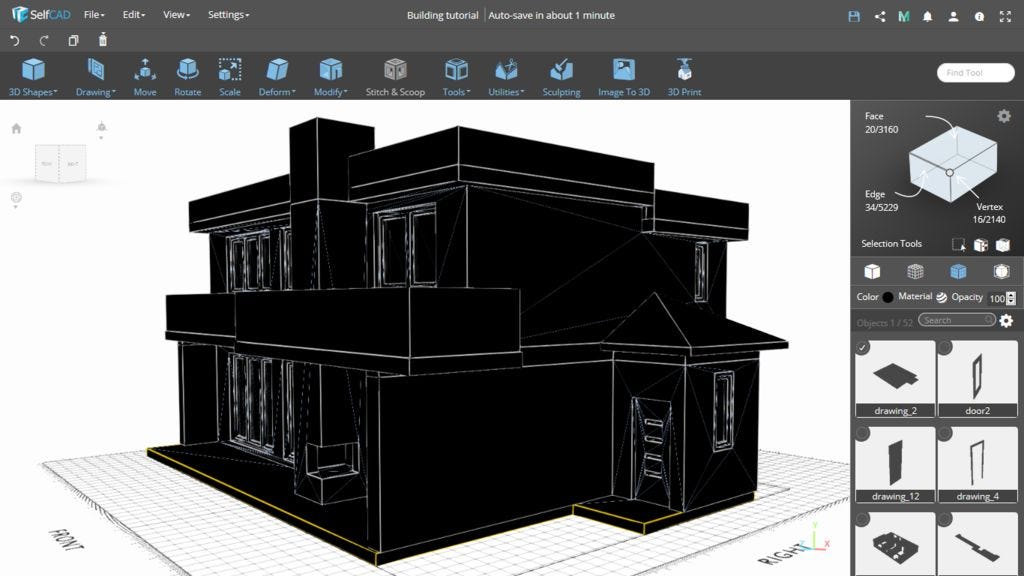 Online 3d Model Builder