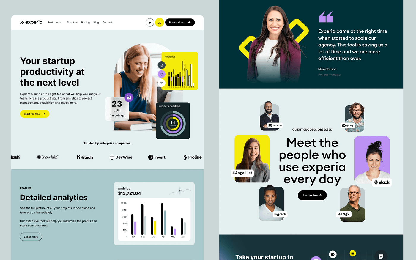 Startui Template UX Focused Bootstrap Website Templates For Startups