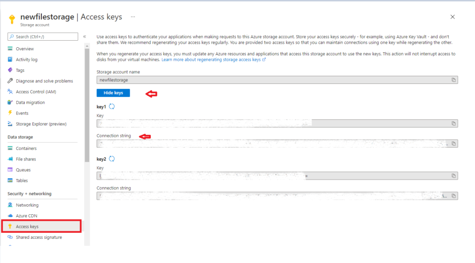 Uploading Download And Delete Files In Azure Blob Storage