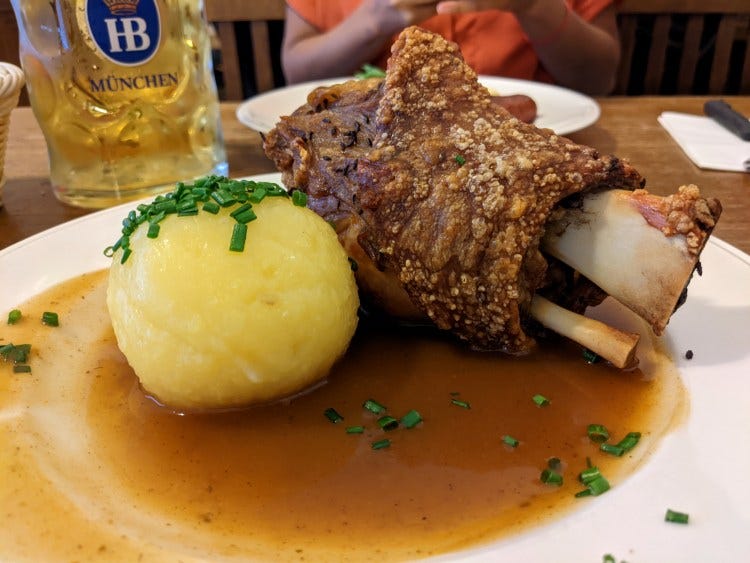 Typical German Meal