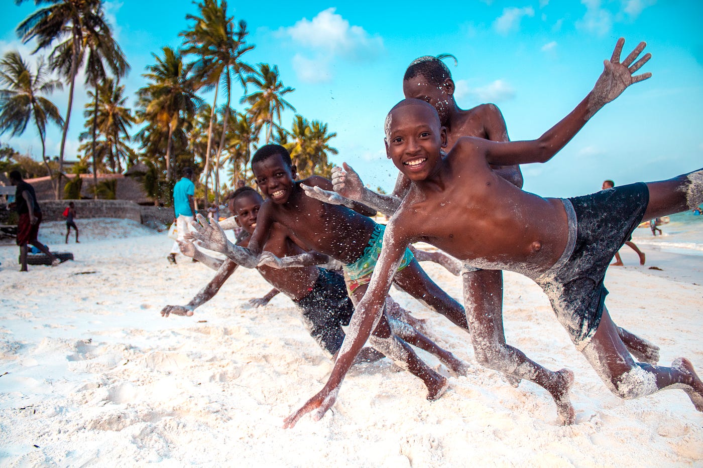 Happy African Kids