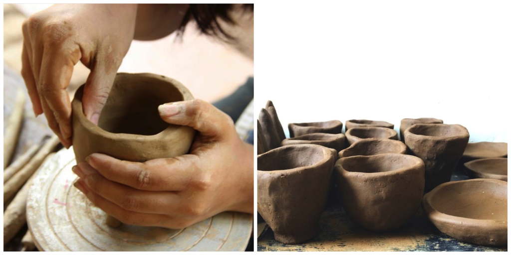 Making Pottery By Hand