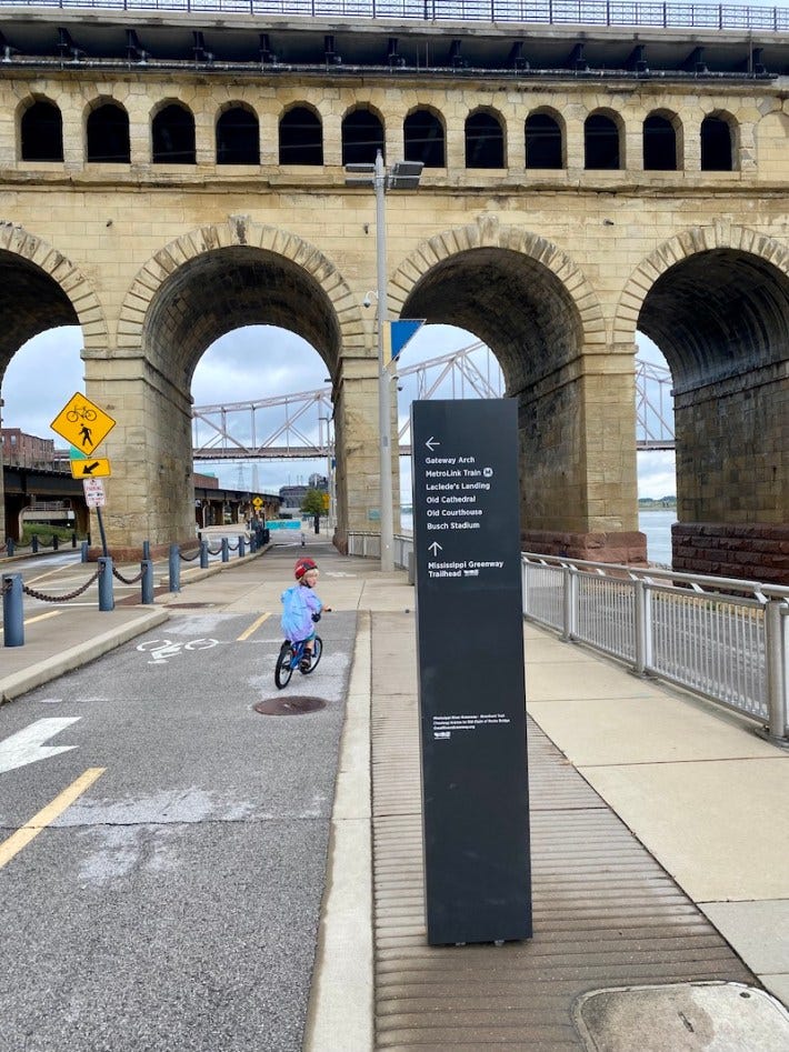 Eads Bridge Walkway