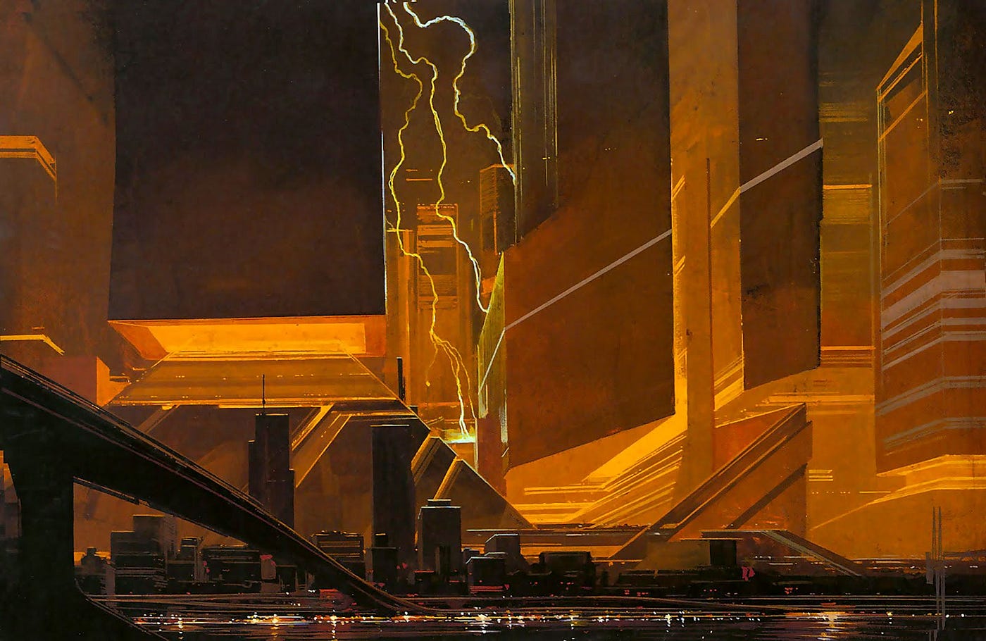 Blade Runner City Concept Art