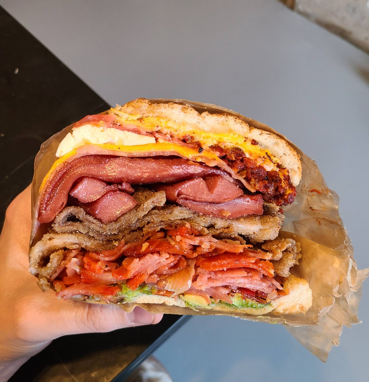 Torta Cubana Mexican Sandwich